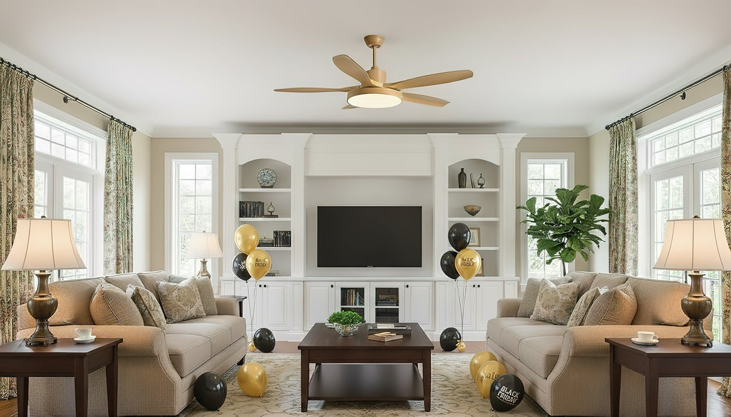 Stay Cool & Shine On Why Ceiling Fan Lights are the Ultimate Home Hack ...