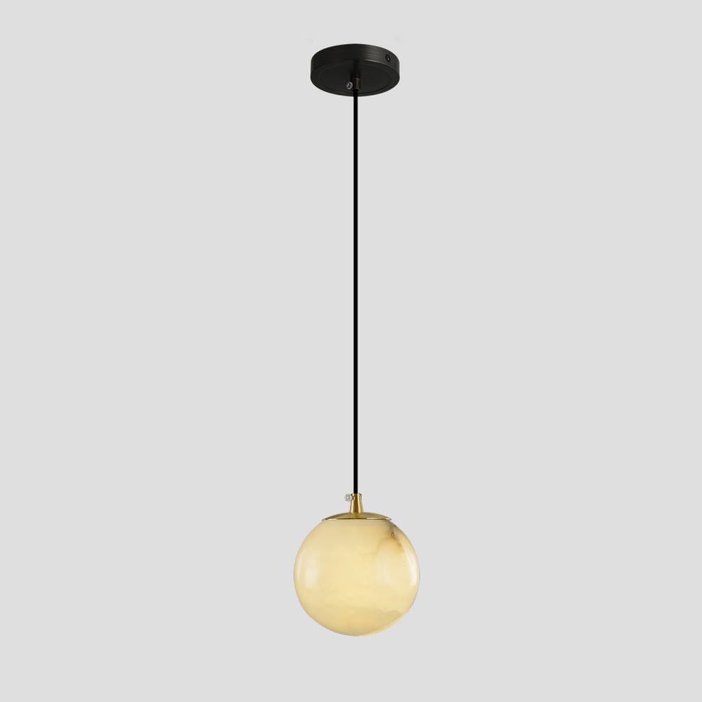 Alabaster Balls Cluster Chandelier – Radilum
