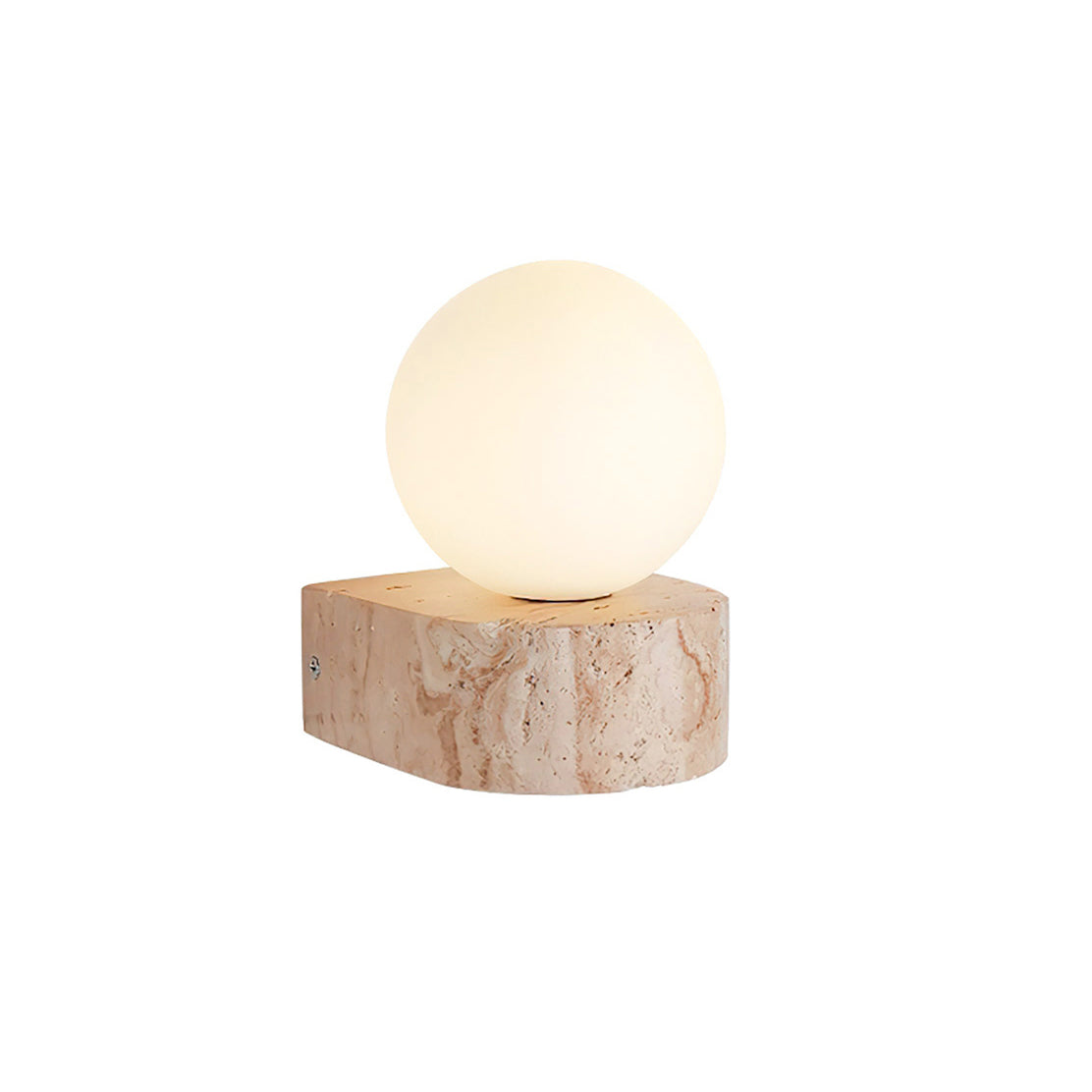 Byers Travertine Wall Lamp – Radilum