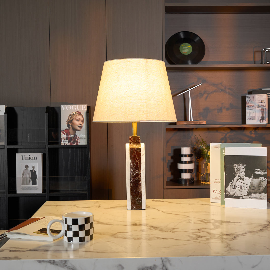 Darcy Marble Table Lamp – Radilum