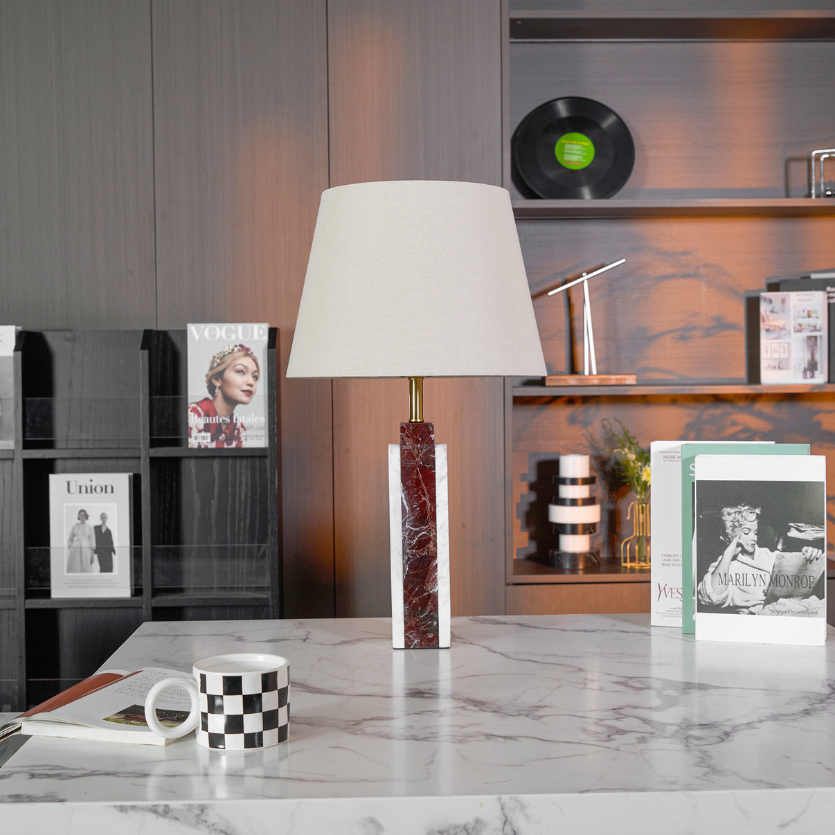 Darcy Marble Table Lamp – Radilum