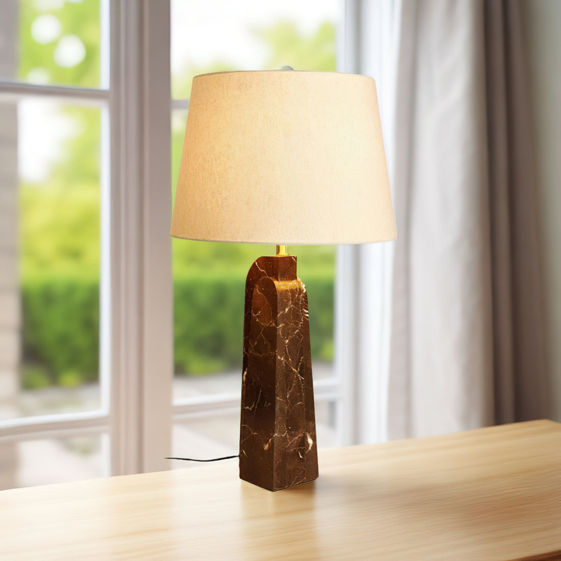 Darcy Marble Table Lamp – Radilum