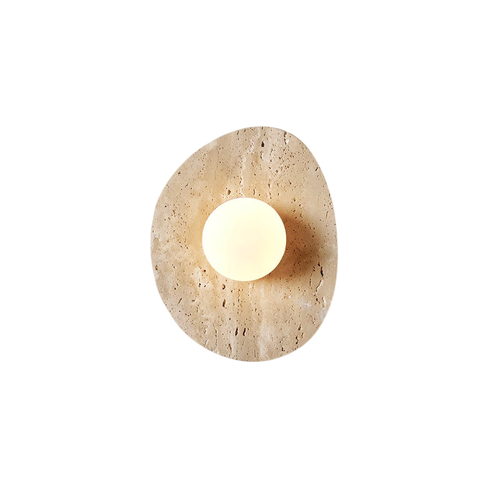 Element Travertine Wall Lamp – Radilum