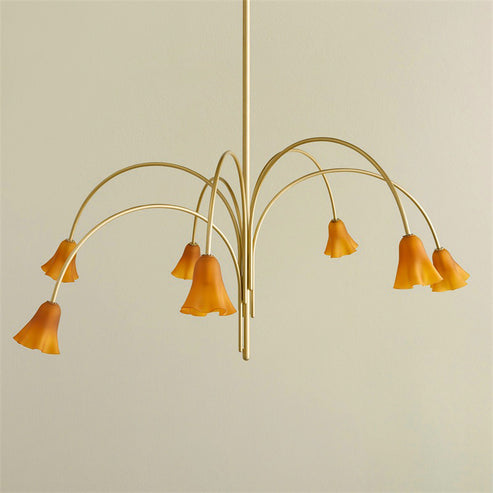 Flora Glass Chandelier – Radilum