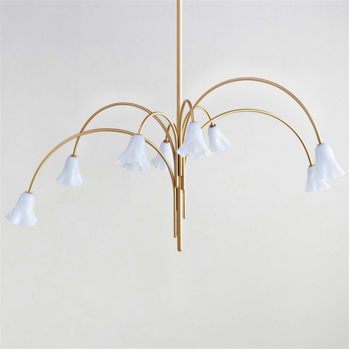 Flora Glass Chandelier – Radilum