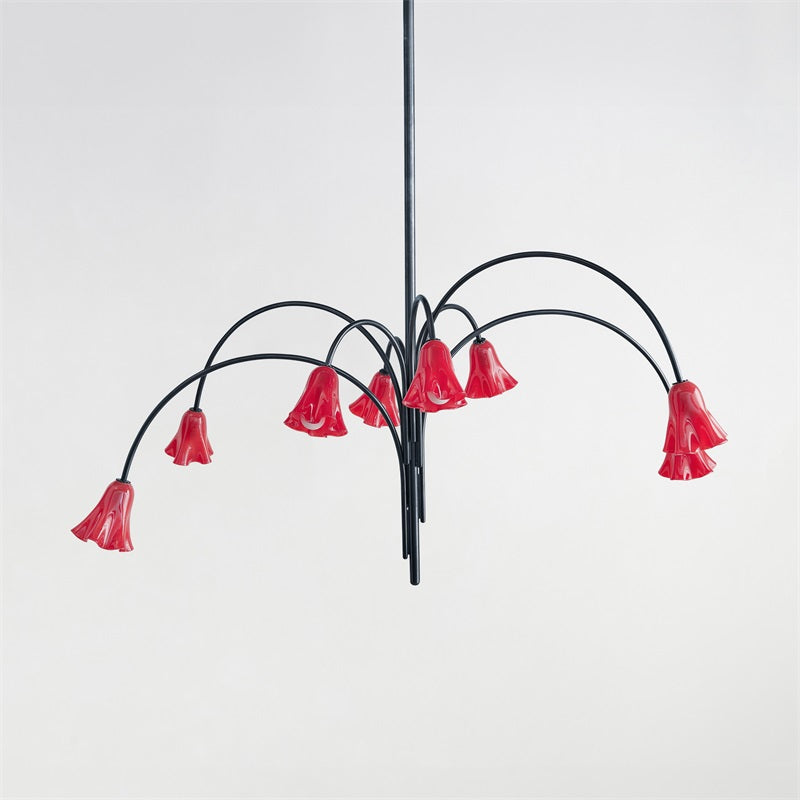 Flora Glass Chandelier – Radilum