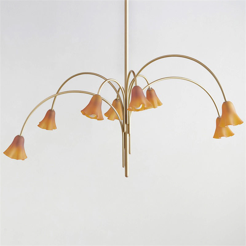Flora Glass Chandelier – Radilum