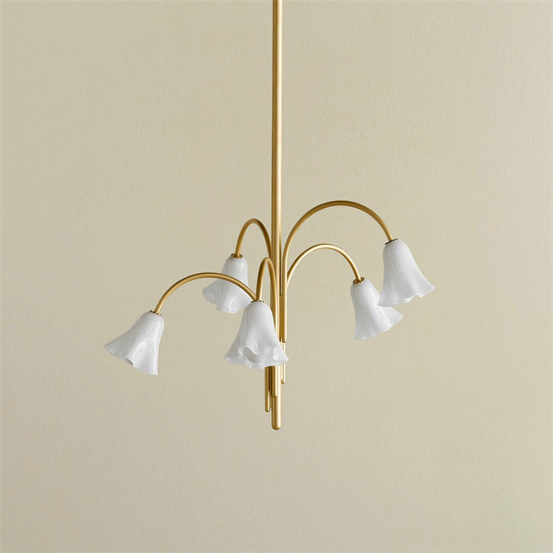 Flora Glass Chandelier – Radilum