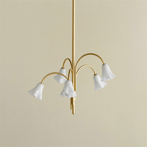 Flora Glass Chandelier – Radilum
