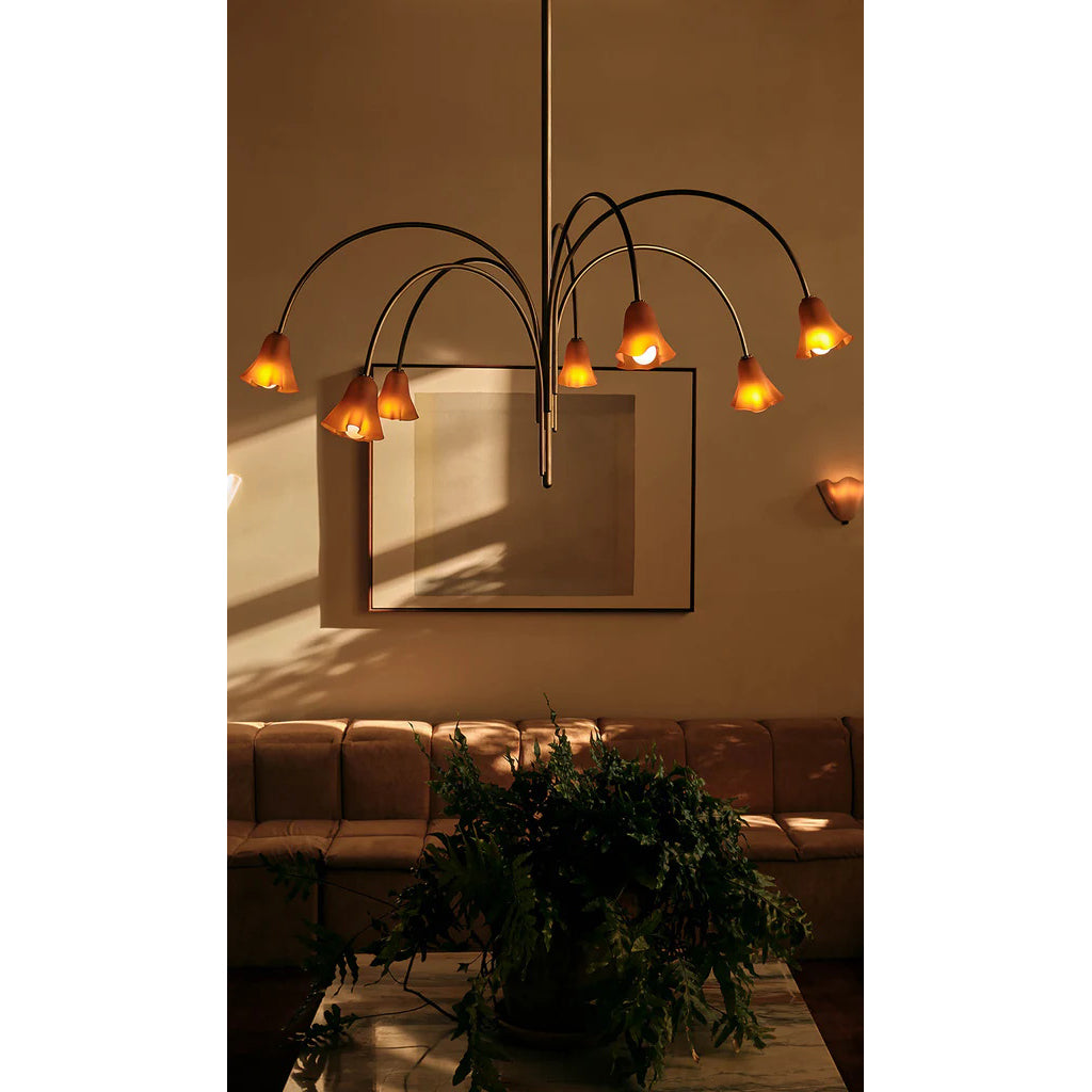 Flora Glass Chandelier – Radilum