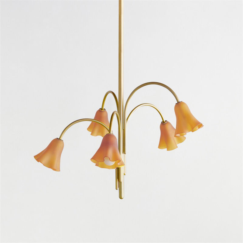 Flora Glass Chandelier – Radilum