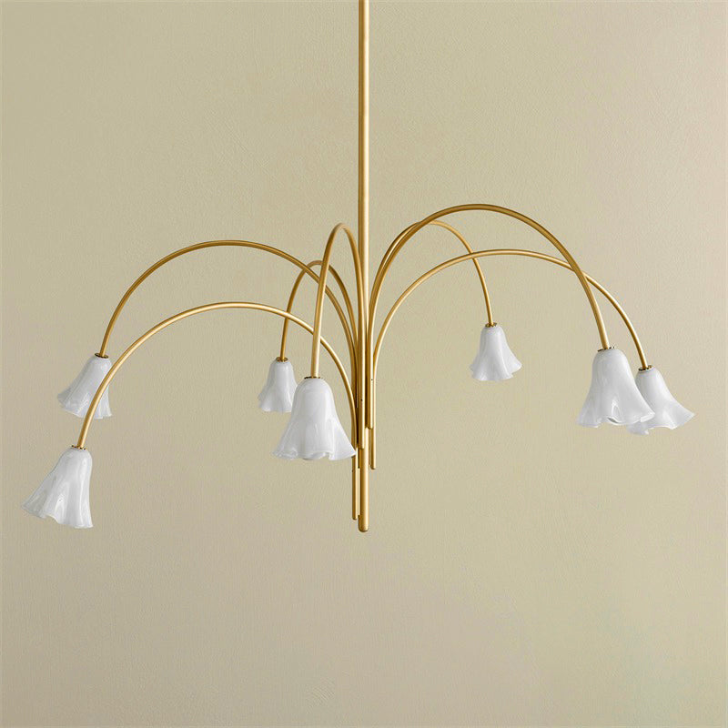 Flora Glass Chandelier – Radilum