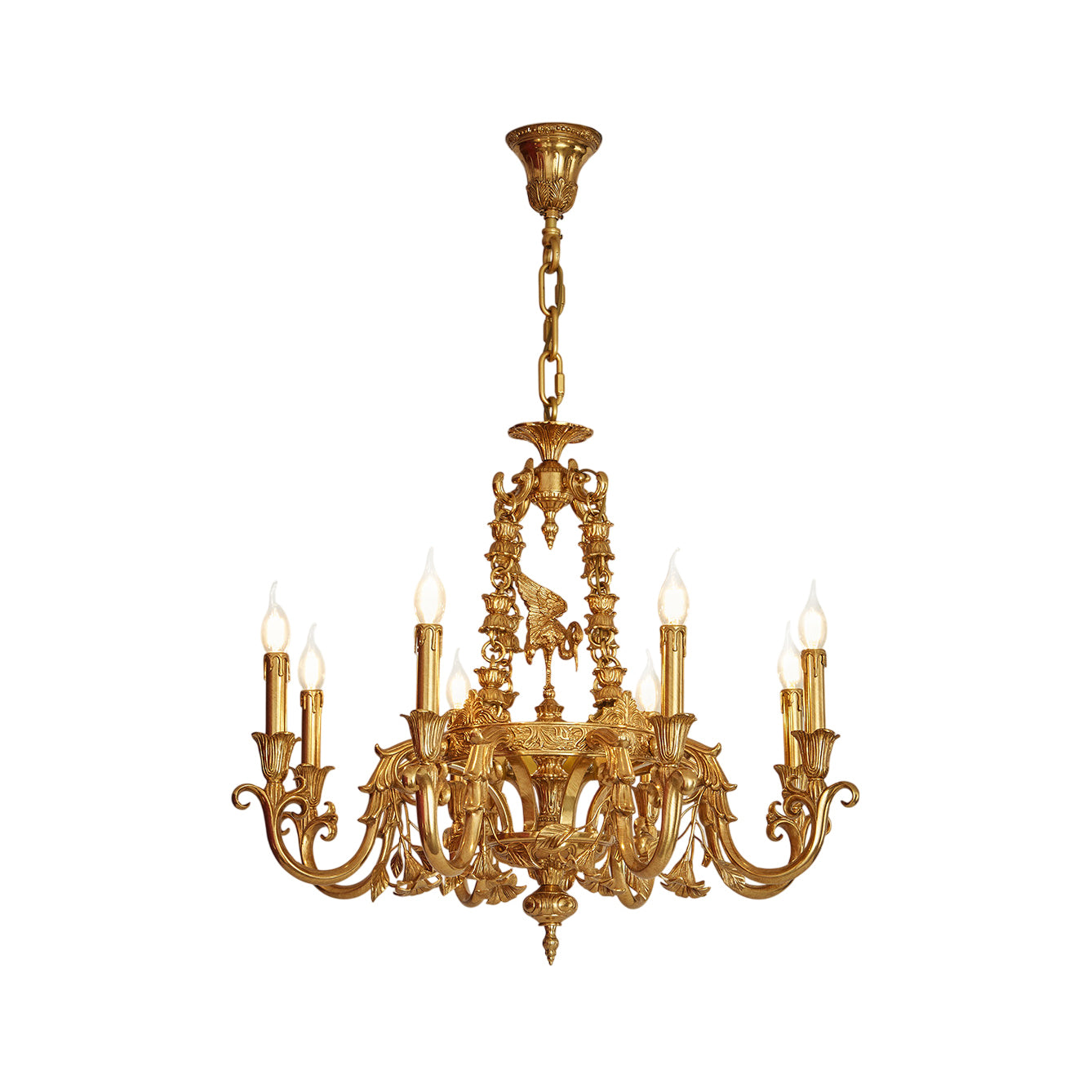 Genualdi Brass Chandelier – Radilum