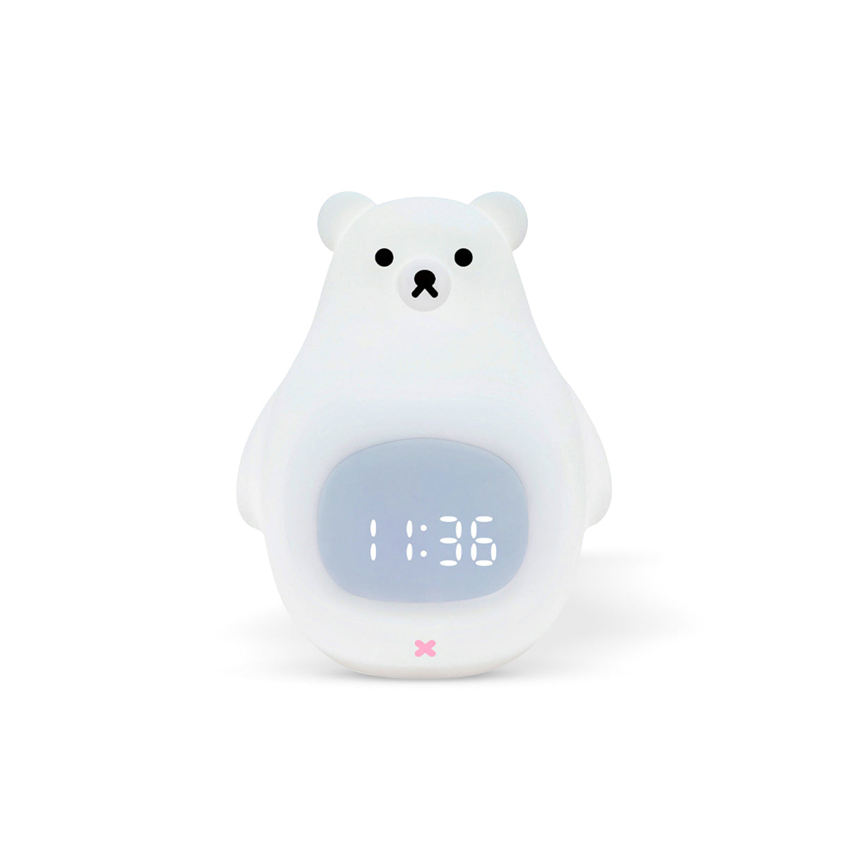 Great White Bear Alarm Clock Night Light (built-in battery) – Radilum