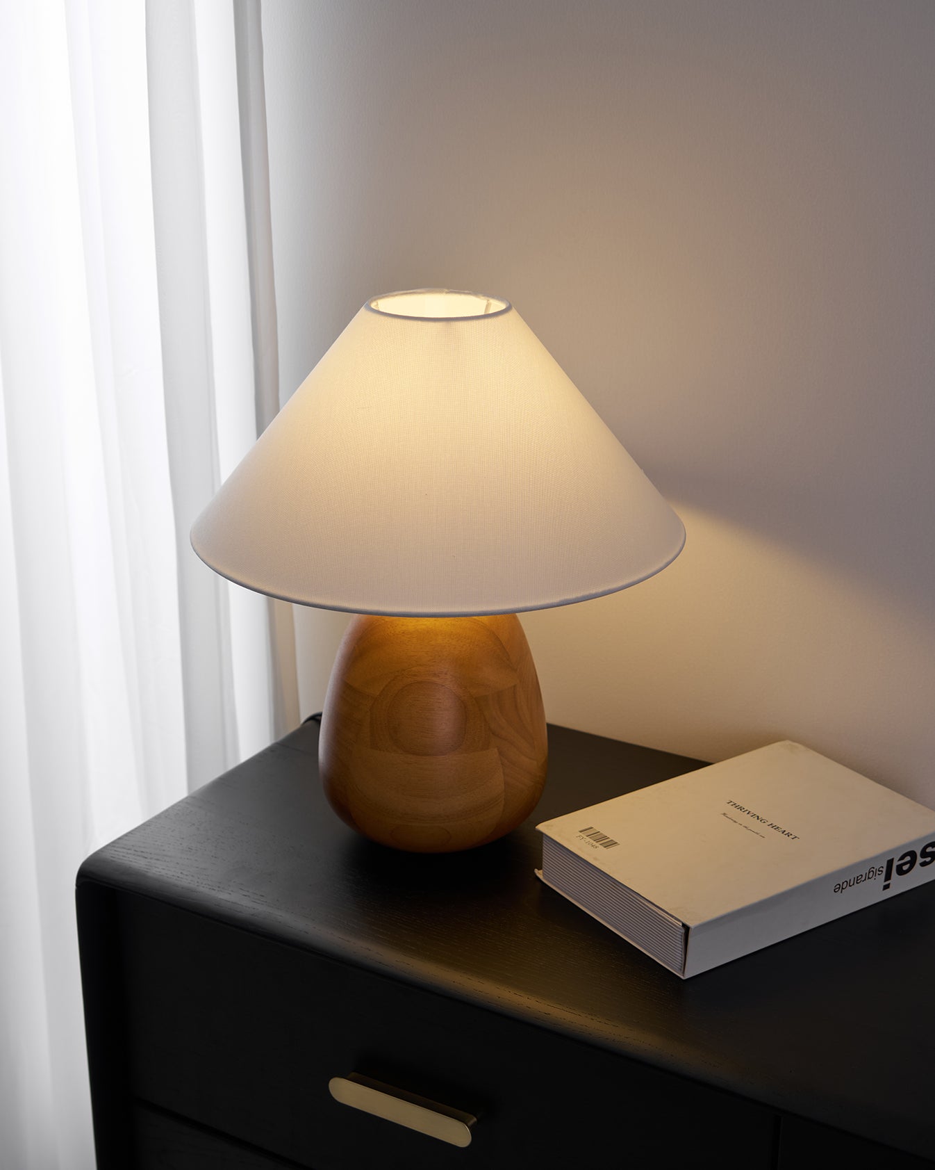 Irving Wood Table Lamp – Radilum