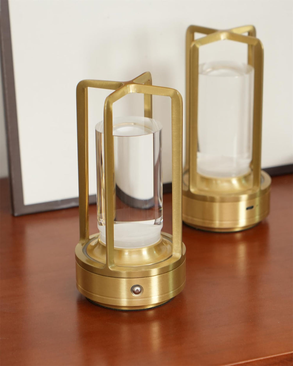 Lantern Cordless Crystal Table Lamp (built-in battery) – Radilum