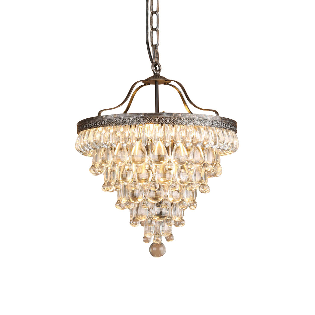 Crystal Inverted Pyramid Chandelier – Radilum