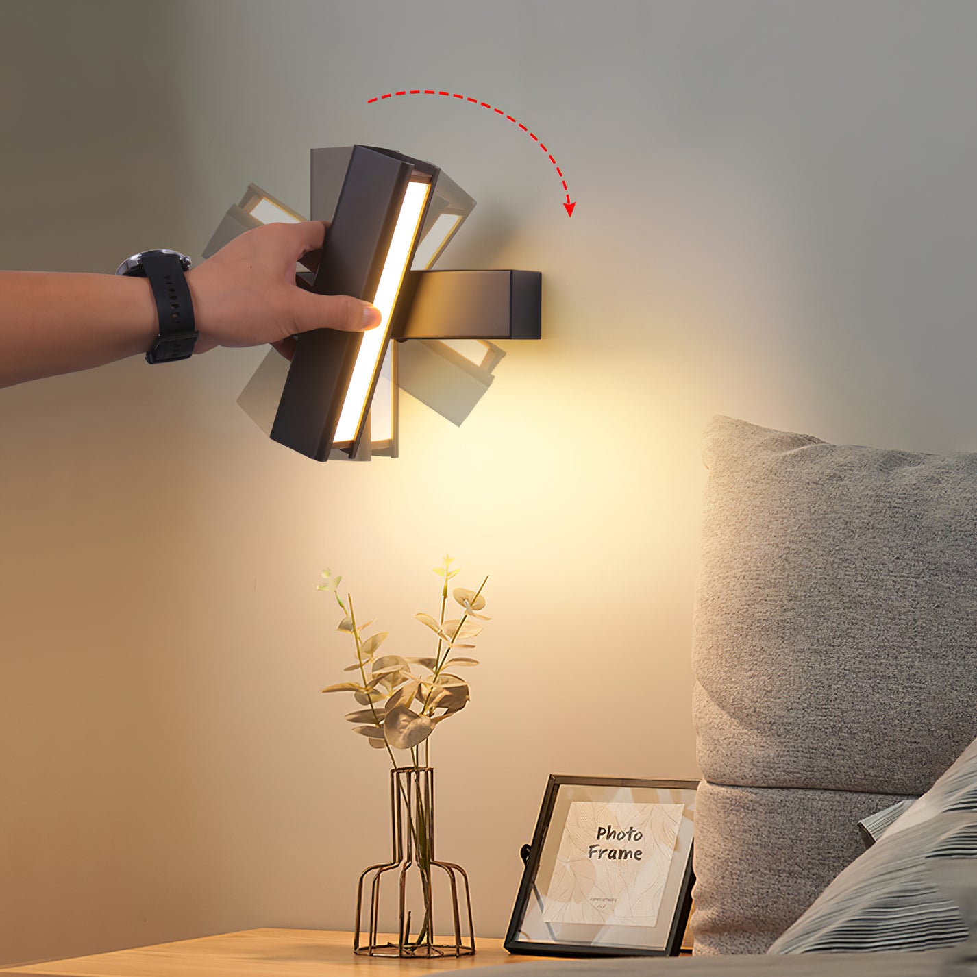 Pixel Rotating Wall Lamp – Radilum