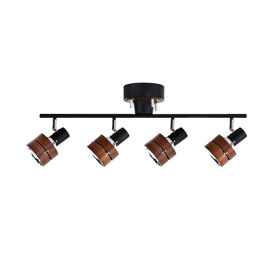 Nordic Cylindrical 4-Light Spotlight – Radilum