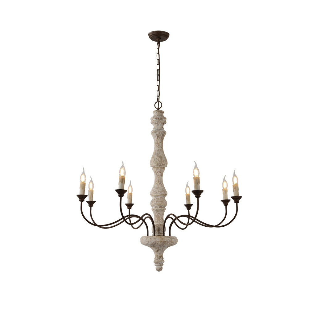Ophelia 8-Light Candle Chandelier – Radilum