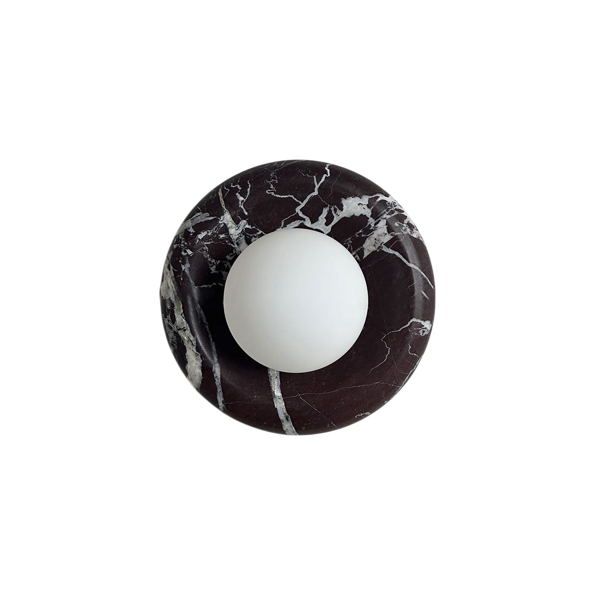 Orli Deep Purple Red Marble Sconce – Radilum