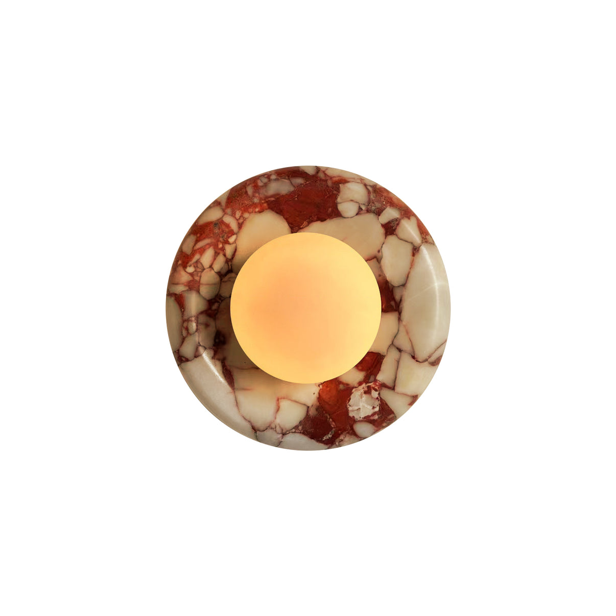 Orli Red Marble Sconce – Radilum