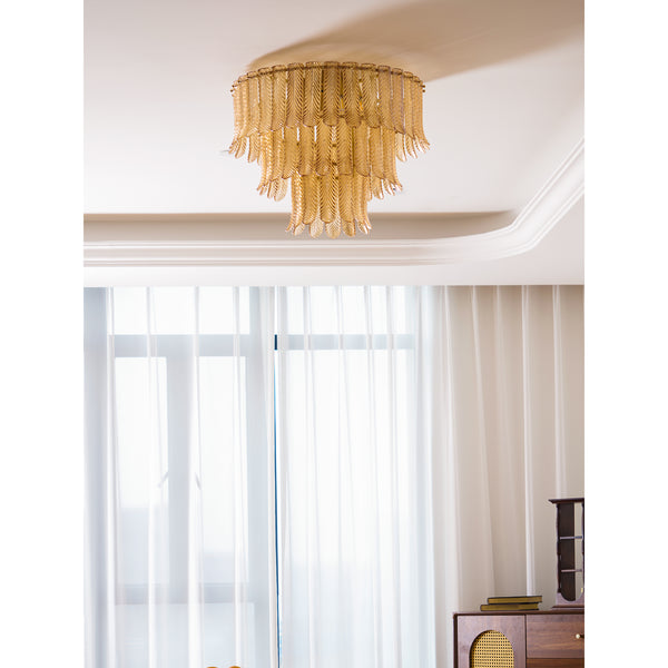 Plume Glass Ceiling Light – Radilum