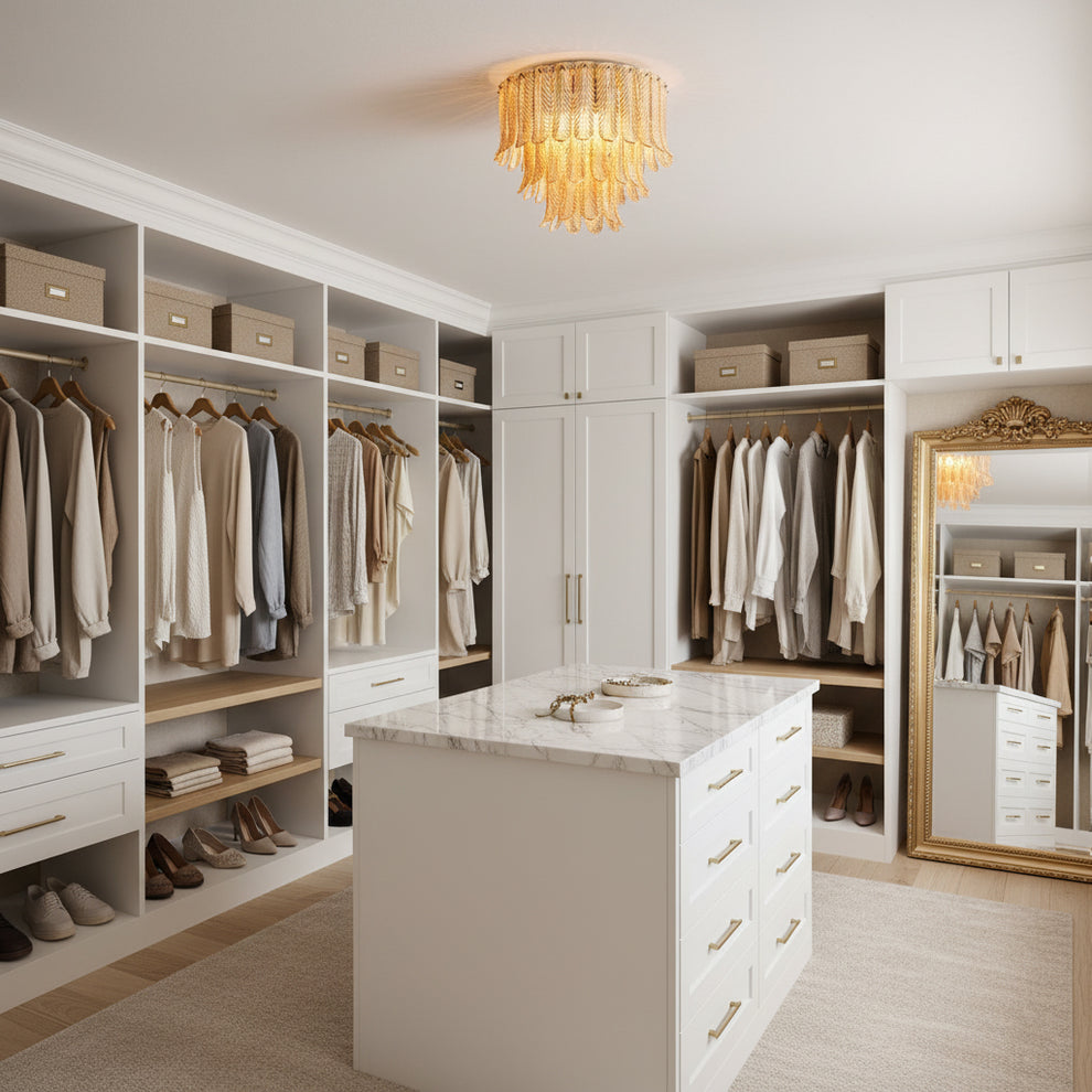Plume Glass Ceiling Light – Radilum