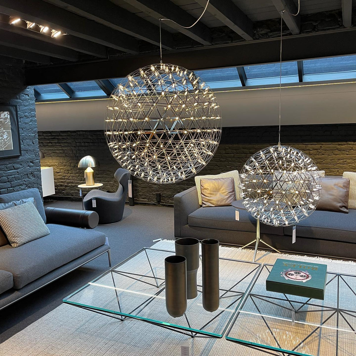 Geodesic LED Sphere Pendant Light – Radilum