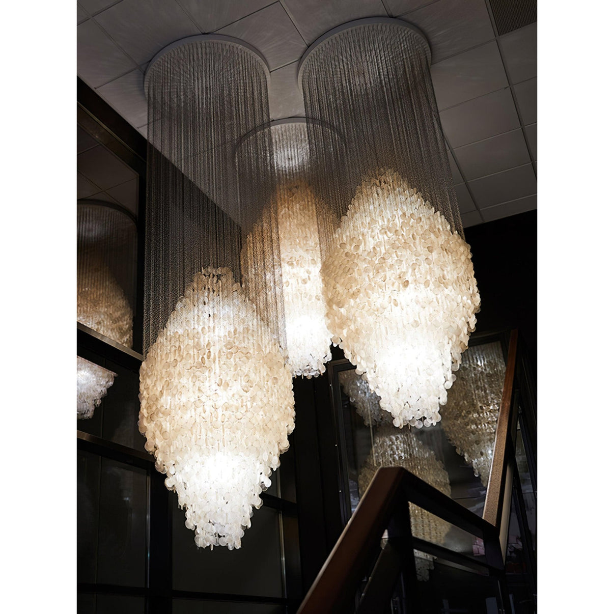 Shell Waterfall Chandelier – Radilum
