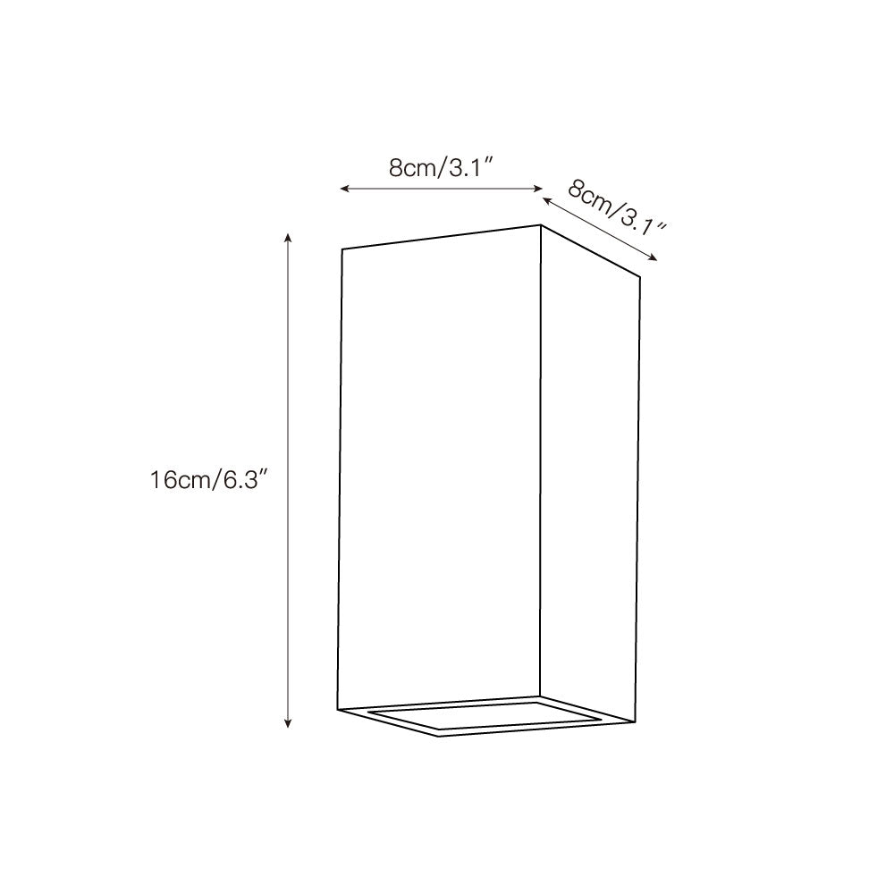Square Marble Wall Lamp – Radilum
