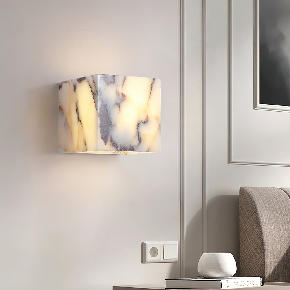 Square Marble Wall Lamp – Radilum